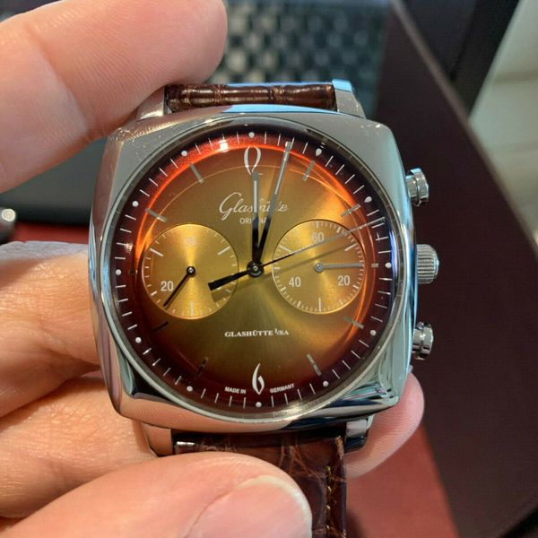 Glashutte Original Sixties Iconic Square Chronograph | WatchCharts ...