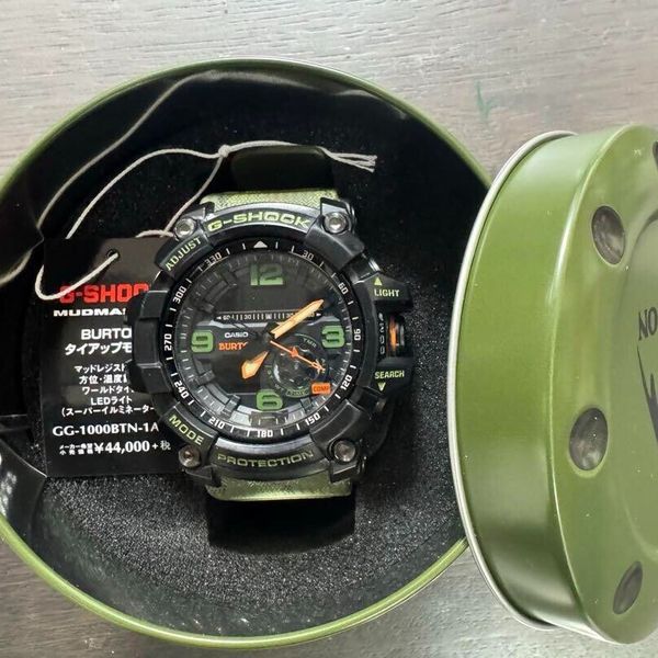 CASIO G-SHOCK BURTON MUDMASTER GG-1000BTN-1AJR Men's Watch Rare no ...