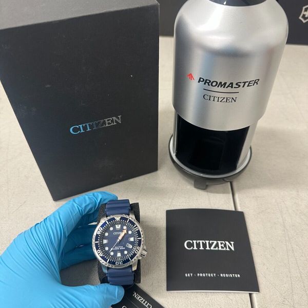 Citizen BN0151-09L Eco-Drive Promaster Diver Men's Watch Blue Dial - PRE-OWNED | WatchCharts ...