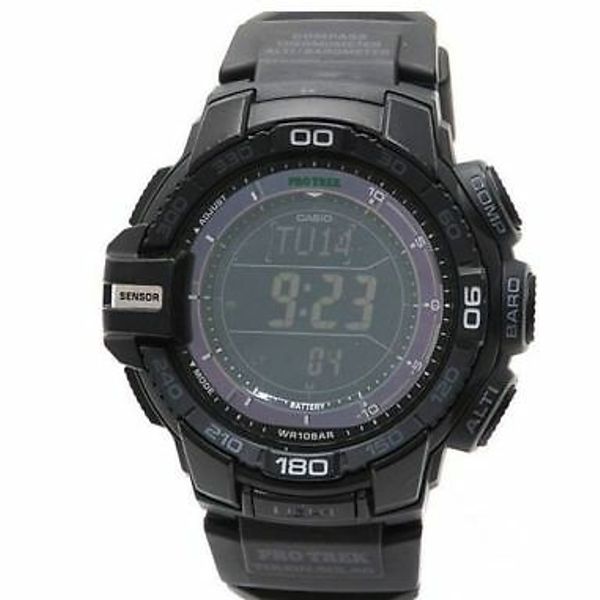 Casio PROTREK PRG-270-1AJF Triple Sensor Ver.3 Black Men's Watch New in Box | WatchCharts ...