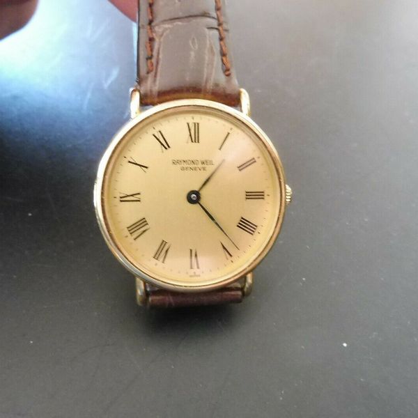 vintage raymond weil 7010 hand winding watch | WatchCharts Marketplace