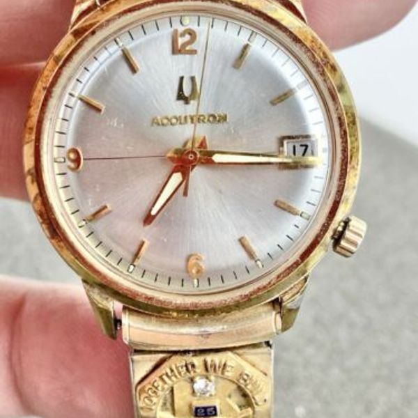 Nuova inserzioneOrologio Vintage Bulova N3 Accutron Uomo Data Quadrante ...