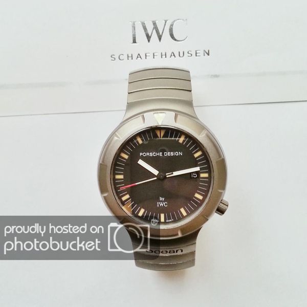 FS: .Iconic IWC x Porsche Design OCEAN 2000 full size diver.. | WatchCharts