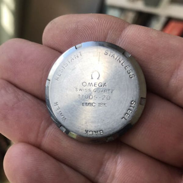 Omega Watch Case Back 11005-20 | WatchCharts Marketplace