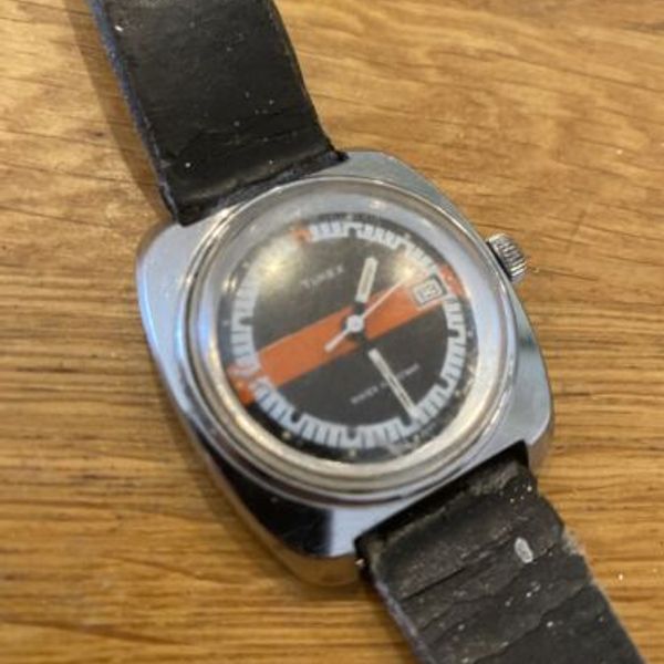 Timex Mechanical Manual Movement M25 Mens Watch 1970s | WatchCharts ...