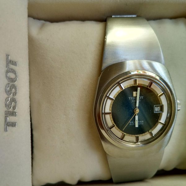 99% MINT Vintage 70's Tissot Seastar automatic ETA 2481 with BOX ...