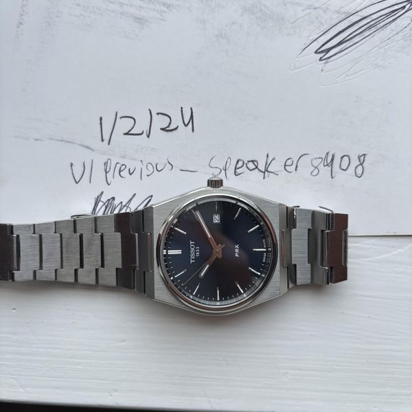 [WTS] Tissot PRX Blue Quartz 40mm | WatchCharts Marketplace
