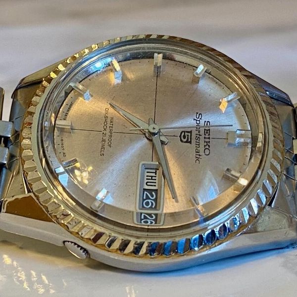 Rare Vintage Seiko 5 Sportsmatic 6619-8090 men's Watch, Running | WatchCharts Marketplace