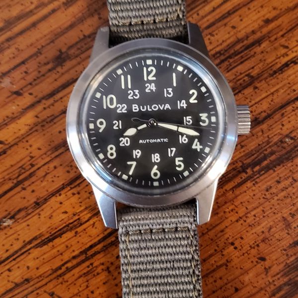 Bulova Hack Auto VWI Edition 96A259 - 38mm | WatchCharts Marketplace