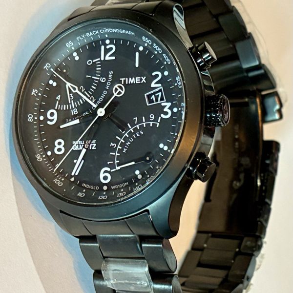 timex expedition indiglo wr 100m Mens New Chronograph Watch For Repair ...