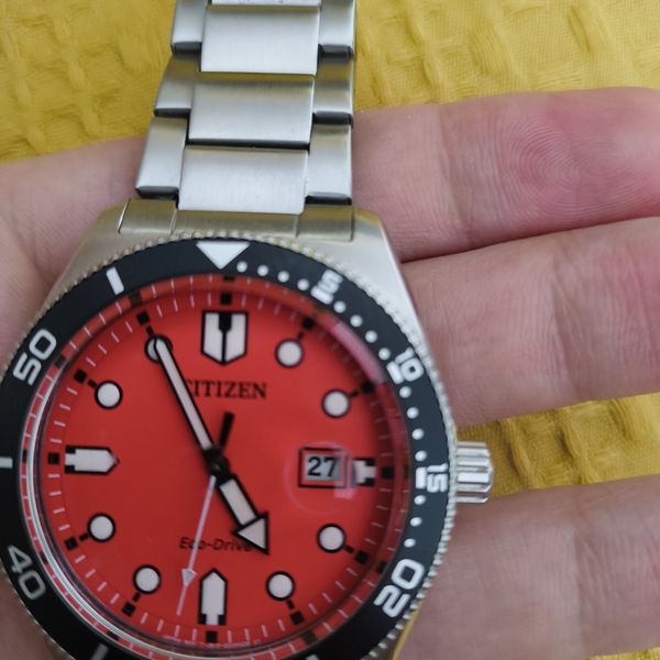 Citizen Eco-Drive Watch with Stainless Steel Strap AW1760-81X ...