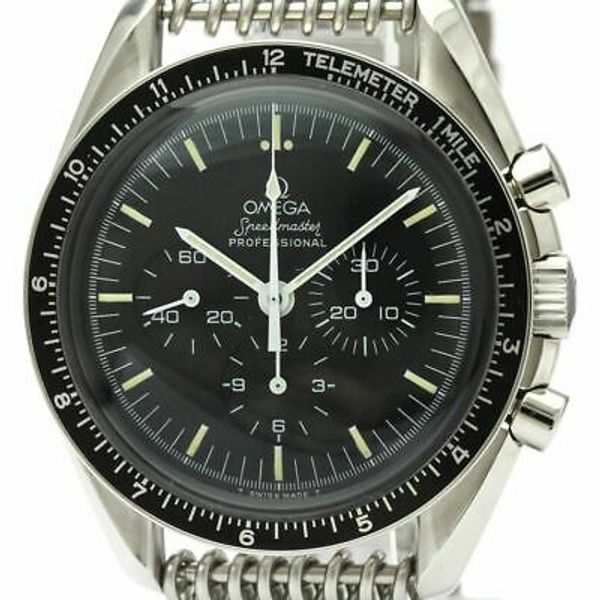 Polished OMEGA Speedmaster Telemeter Bezel Cal 861 Moon Watch 145.022 ...