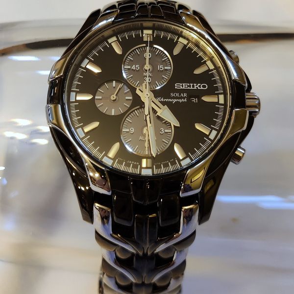 [WTS/WTT] Seiko Excelsior. 2-toned, Black, Chronograph. SSC139 ...