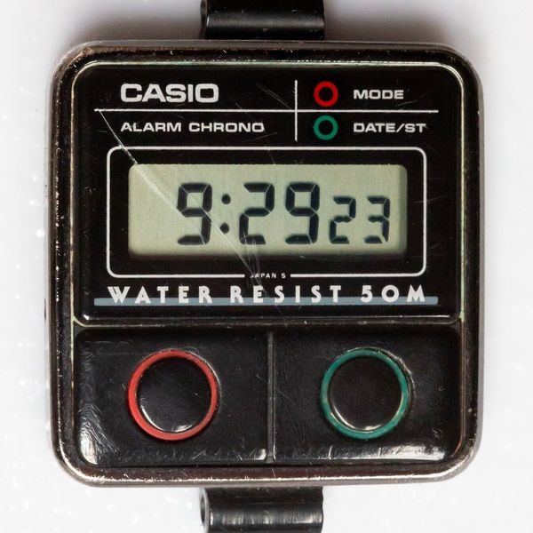 Rare Vintage 1980 CASIO MN-510W Digital Watch - Fully Functional ...