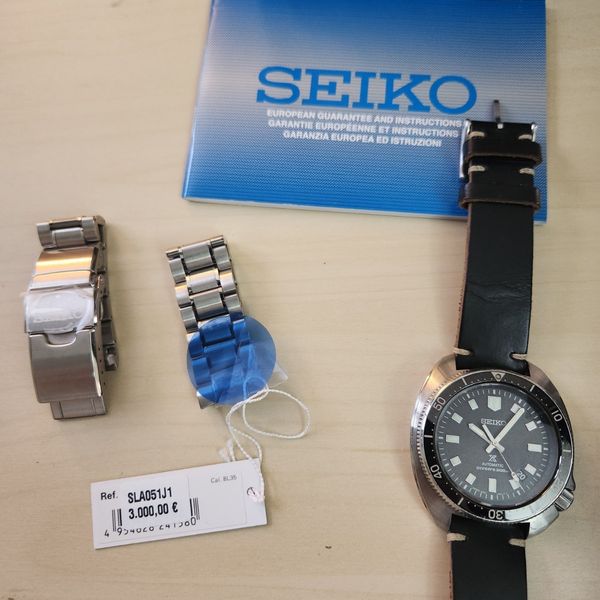 Seiko Prospex Men's Black Watch - SLA051 | WatchCharts Marketplace