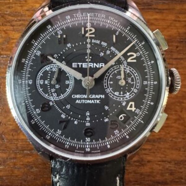 Eterna 1940 Telemeter Chronograph Ref.7950.78.55.1261 -- Mint ...