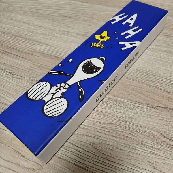 Snoopy Swatch x Peanuts wristwatch limited collaboration POW WOW FIRST ...