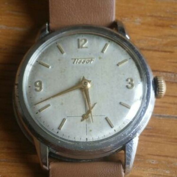 Vintage 40'50's Gents Tissot Watch Military Subdial TROPICALIZED Dial ...