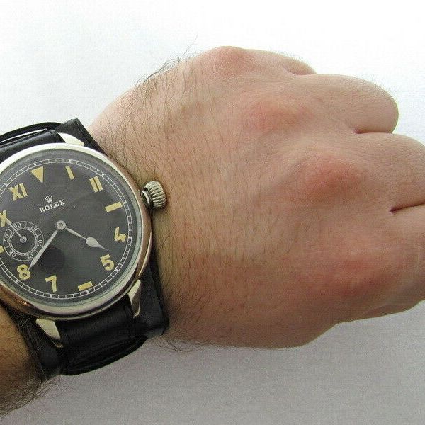 Rolex California Military Style WW II Vintage Swiss CAL.526 Men Watch ...
