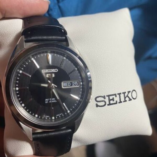 Seiko 5 Sports Men's Black Watch - SNKL23 | WatchCharts