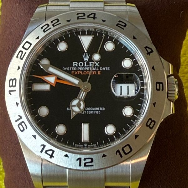 Explorer II 226570 Black | WatchCharts Marketplace