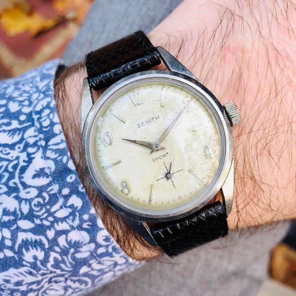 [WTS] Vintage Zenith 17 Jewel Manual Wind with a beautiful, clean ...