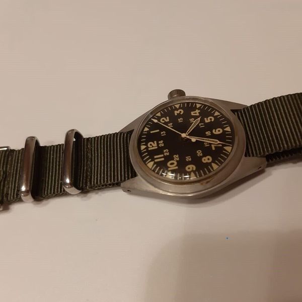 Benrus Military MIL-W-3818B DTU-2A/P Vietnam May 1970 Rare Watch ...
