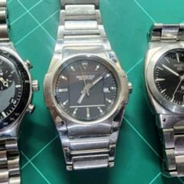3 X Watches Seiko AGS, Kenneth Cole, Swatch Chronograph | WatchCharts ...