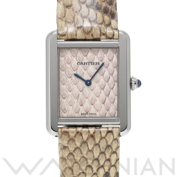 [Used] Cartier CARTIER tank solo SM W5200020 python pattern ladies ...