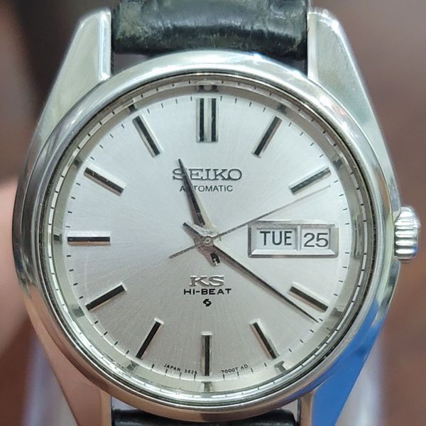 1969S VINTAGE KING SEIKO KS 5626 HI BEAT 28800BPH AUTOMATIC 25J SS MENS WATCH | WatchCharts ...