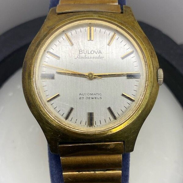 Vintage Swiss Bulova Ambassador 23 Jewels Automatic Watch | WatchCharts ...