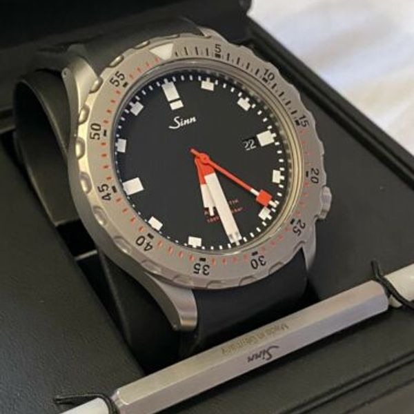 SINN U1 AUTO 1000M Watch - in Box With Spare Strap And Papers | WatchCharts