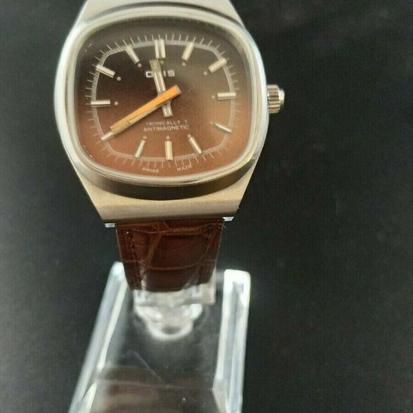 Oris, Square TV, Tronically " T " Anti Magnetic, 17 Jewels – Used ...