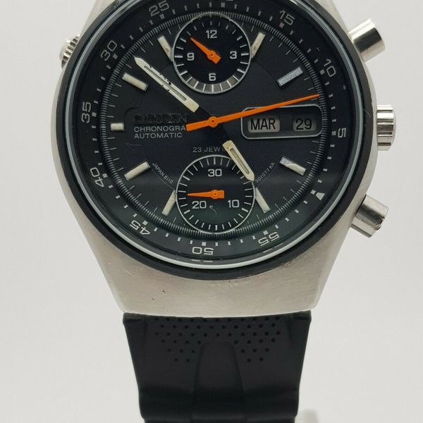 CITIZEN CHRONOGRAPH TECOLOTE CAL.8110A REF.67-9119 AUTOMATIC ...