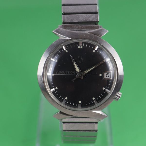 Bulova Accutron Bow Tie Men's Watch M7 2189D Stainless Steel Case ...