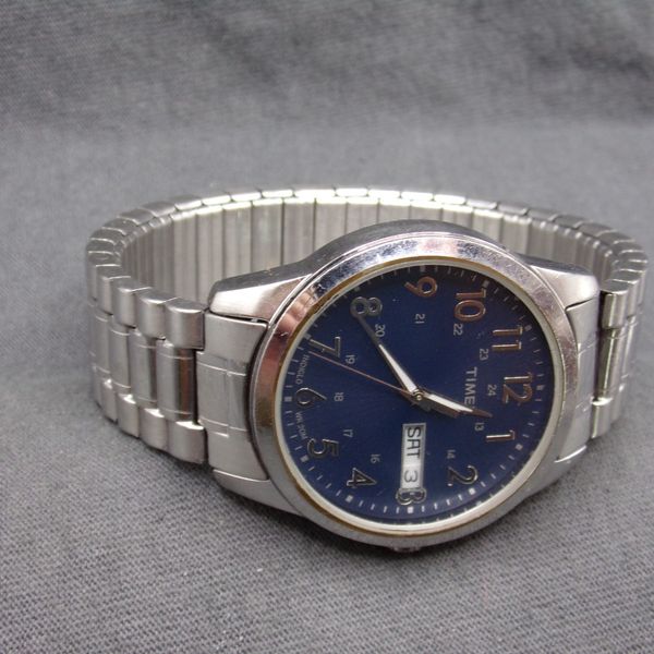 Men's TIMEX Military Watch w/ Backlight & New Battery - Works Great ...