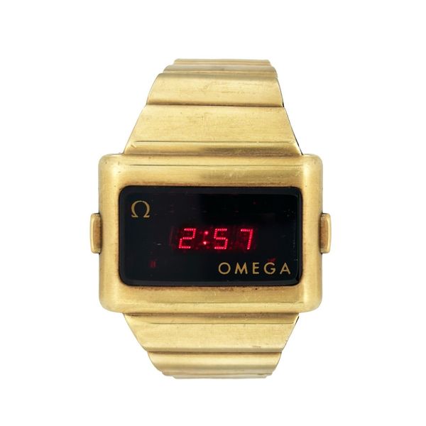 Vintage 1974 Omega Time Computer II TC2 LED Watch 14k Gold Filled RARE ...