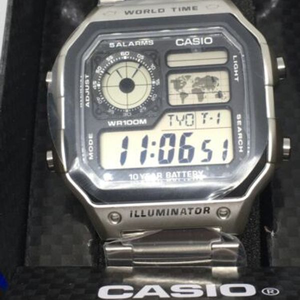Casio Men's “Casino Royale” Watch AE-1200WH James Bond | WatchCharts ...