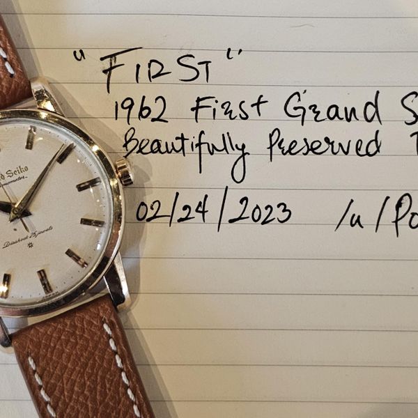[WTS] Vintage "FIRST" Grand Seiko - 1962 Chronometer Japan JDM Grand ...