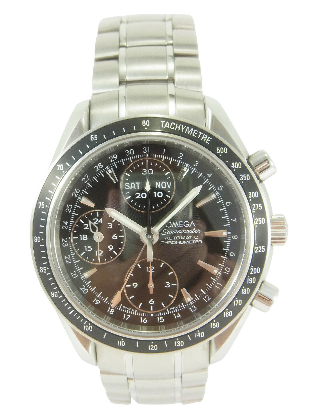 OMEGA Speedmaster Automatic Chronometer Triple Calendar Watch 3220.50 ...
