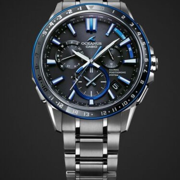 New CASIO OCEANUS GPS Solar MENS WATCH OCW-G1200-1AJF JAPAN IMPORT ...