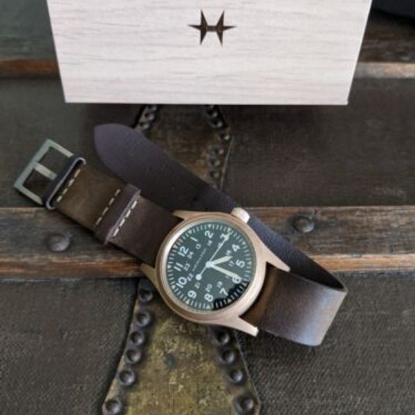 Hamilton Khaki Field Mechanical Bronze 38mm | WatchCharts