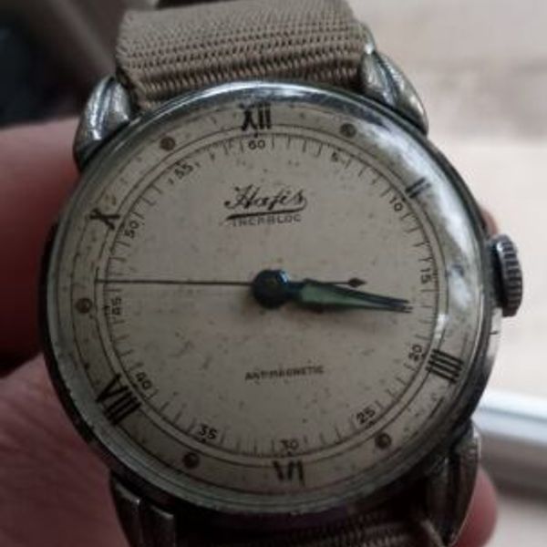 Vintage Hafis Military Type Gents Watch | WatchCharts Marketplace