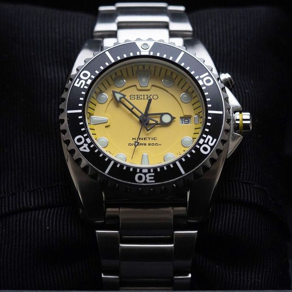 Seiko 200m kinetic divers watch FOR SPARES/REPAIR | WatchCharts Marketplace