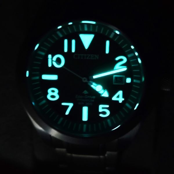 Citizen Promaster BN0116-51X Full Titanium Military tool watch 300m WR ...