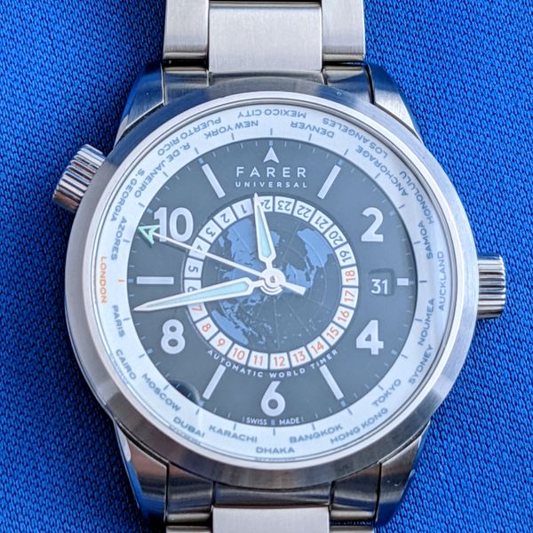 Farer Roche Worldtimer - $1,100 | WatchCharts