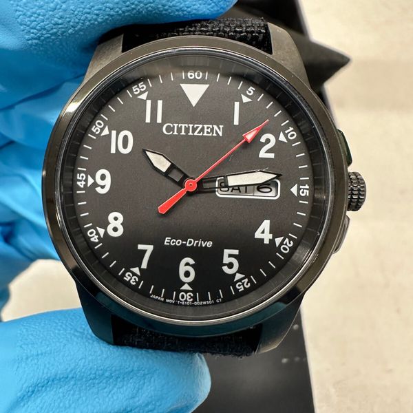 Citizen Men's Eco-Drive Weekender Garrison Field Watch BLACK BM8186-15E ...