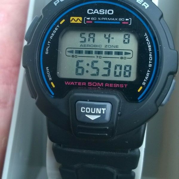Casio Pulse Converter Vintage LCD Digital Watch JP-10 - Original box ...