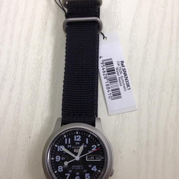 fs: Seiko Military SNKN33 | WatchCharts Marketplace