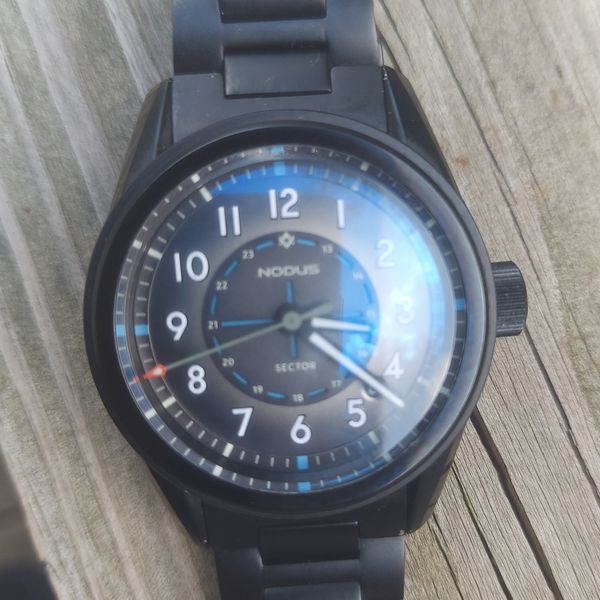 Mens Nodus Sector Field DLC Limited Edition Automatic Watch ...